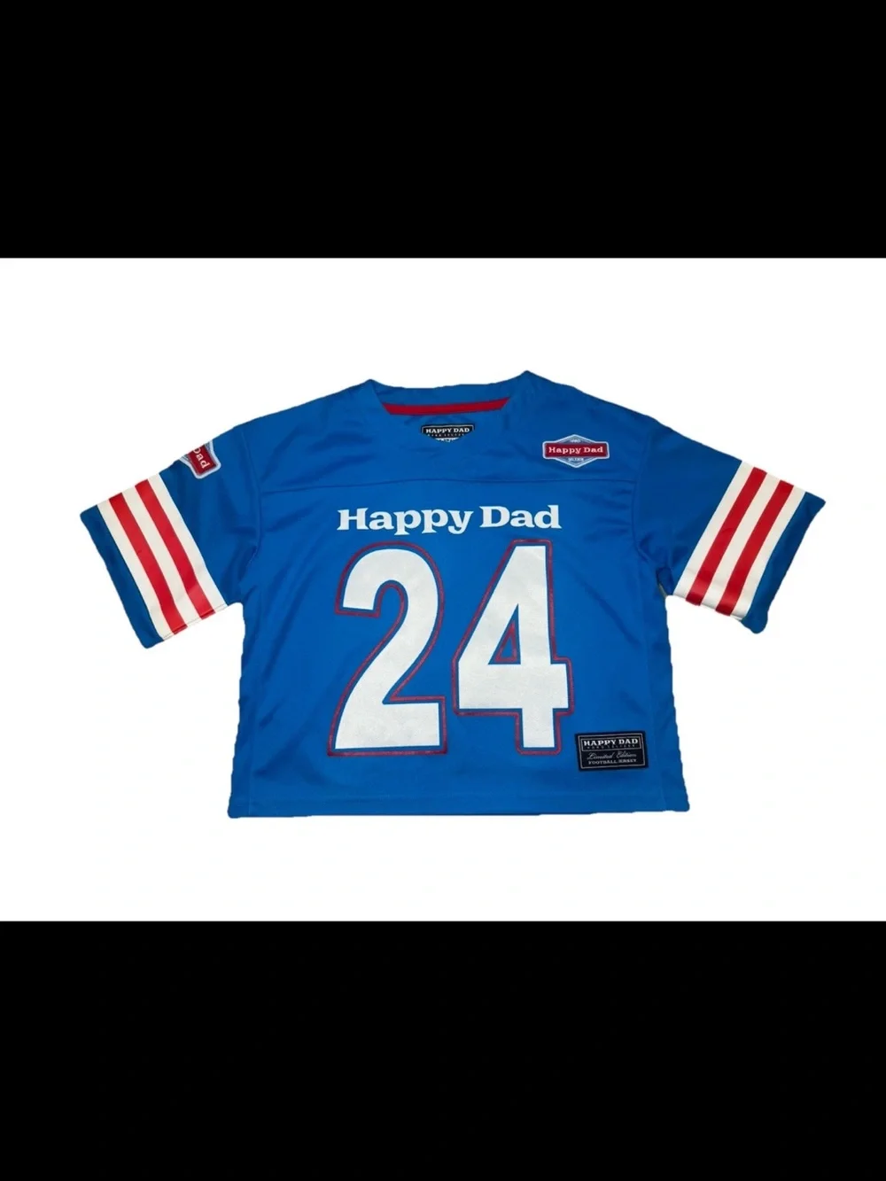 Happy Dad | Tops | Happy Dad Hard Seltzer Womens Cropped Football ...